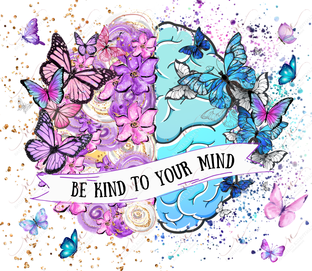 Be kind to your mind - vinyl wrap – Rachel's Essentials
