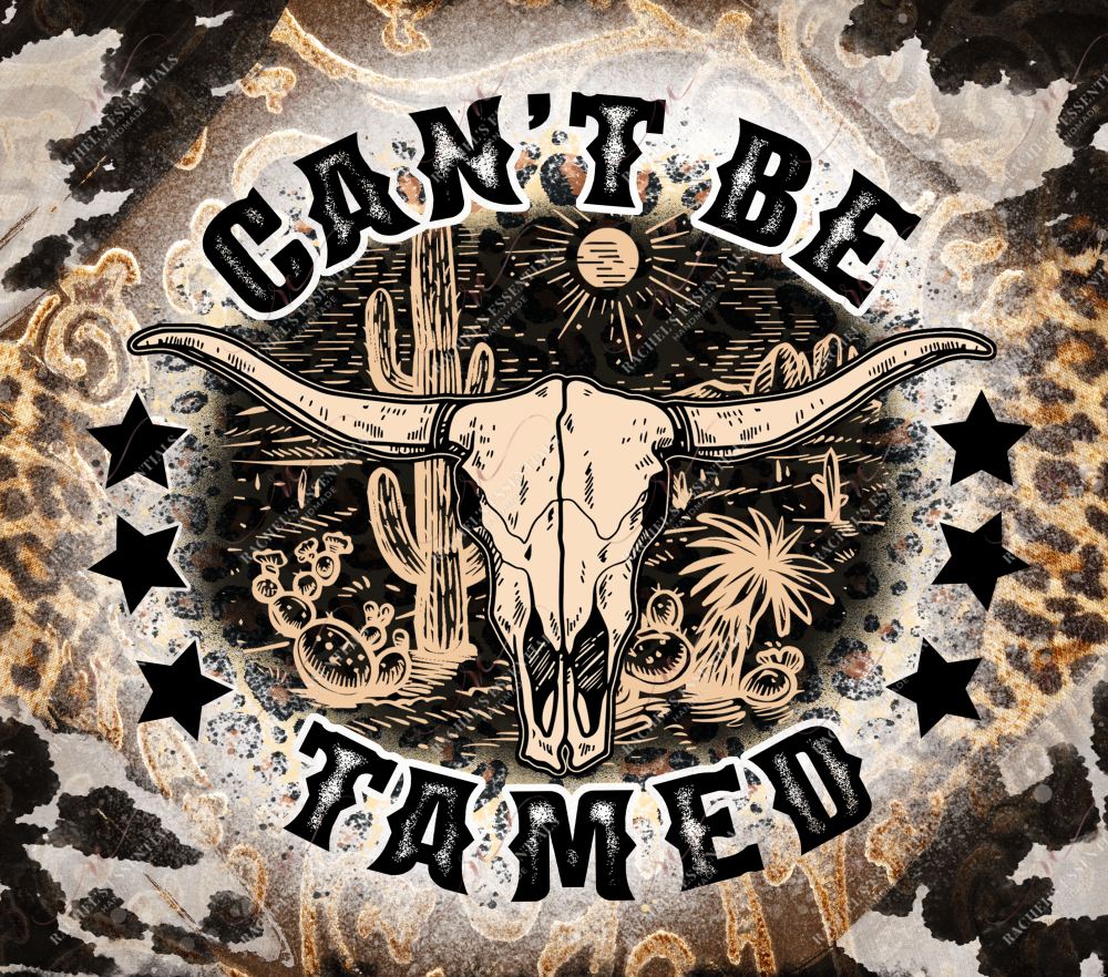 Cant be Tamed- vinyl wrap – Rachel's Essentials