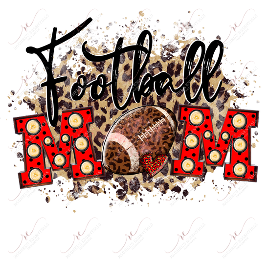 Football mom - clear cast decal – Rachel's Essentials