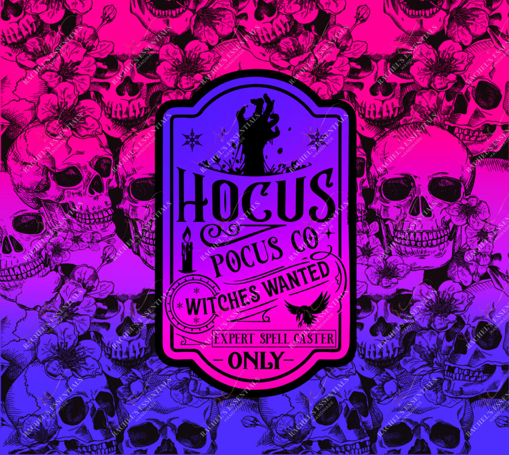 Hocus pocus skulls - vinyl wrap seamless – Rachel's Essentials