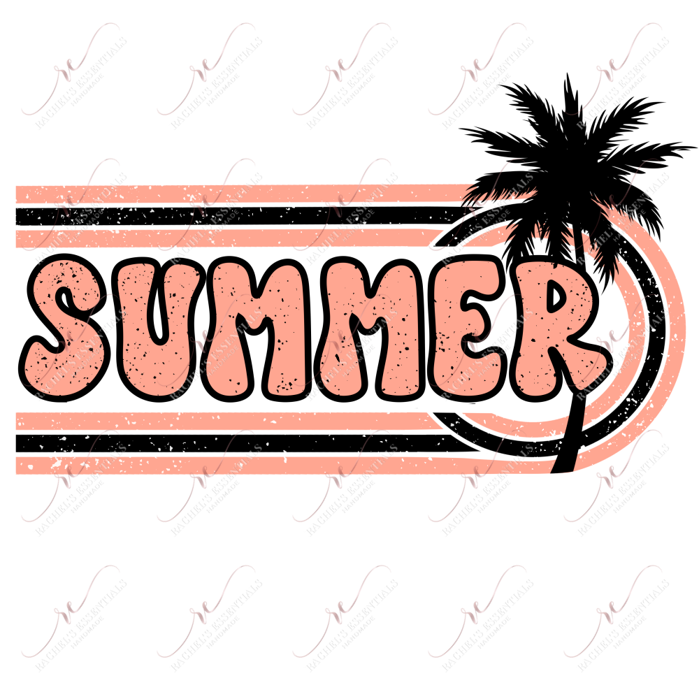 Summer- clear cast decal – Rachel's Essentials